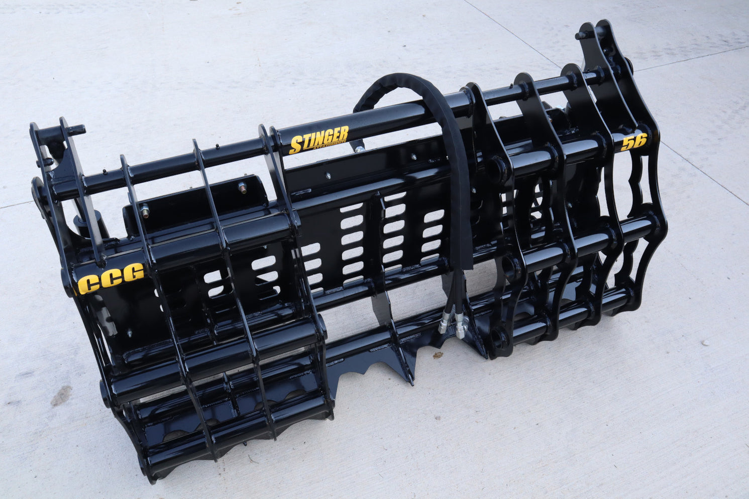 Stinger attachments Compact Clam Grapple (CCG) — Forestry Pro Supply