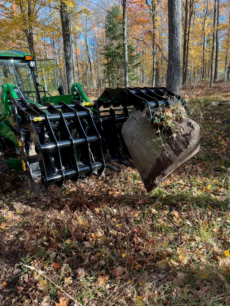 Stinger attachments Compact Clam Grapple (CCG) — Forestry Pro Supply