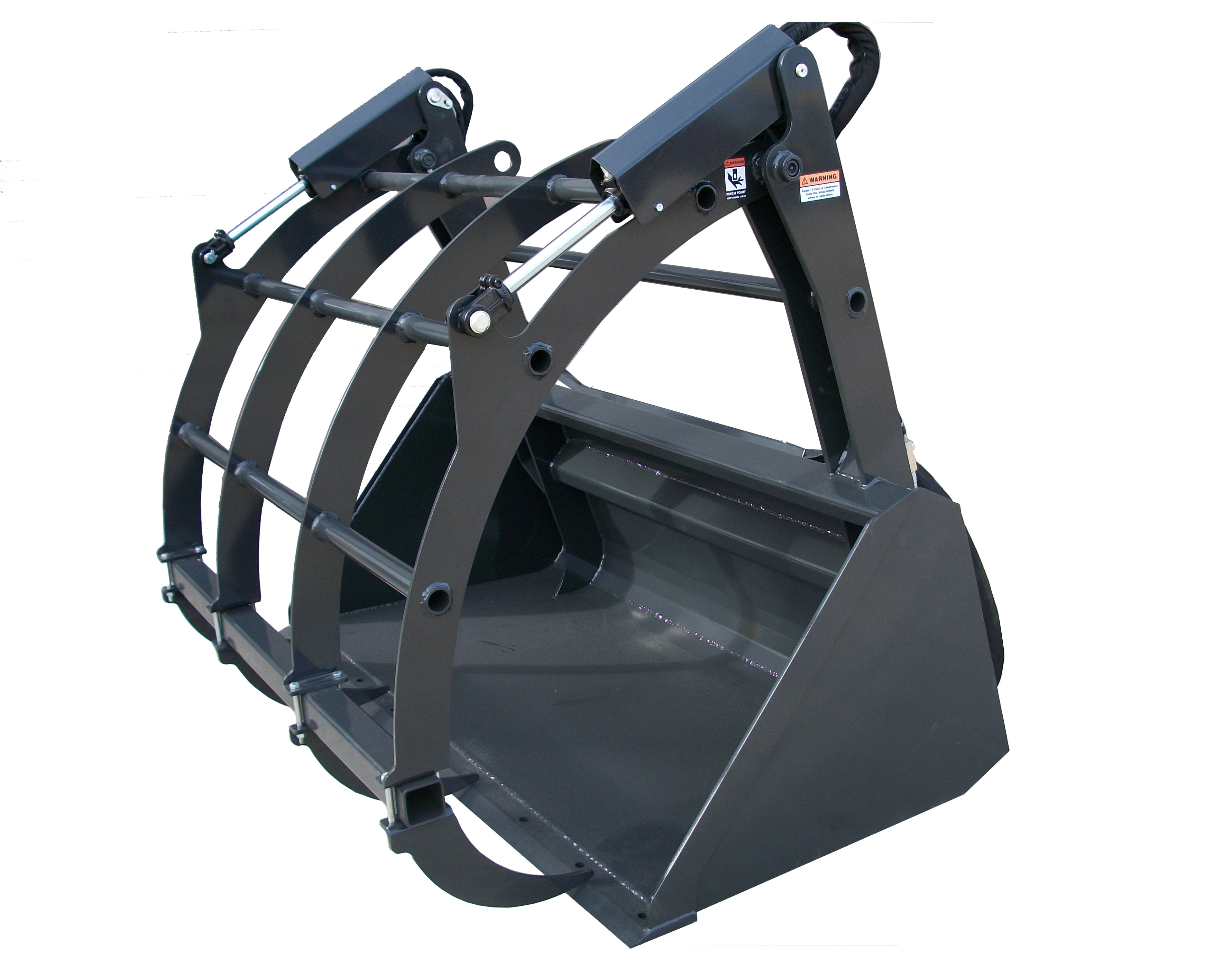 Haugen Attachments Round Bale Grapple for Telehandlers — Forestry Pro Supply