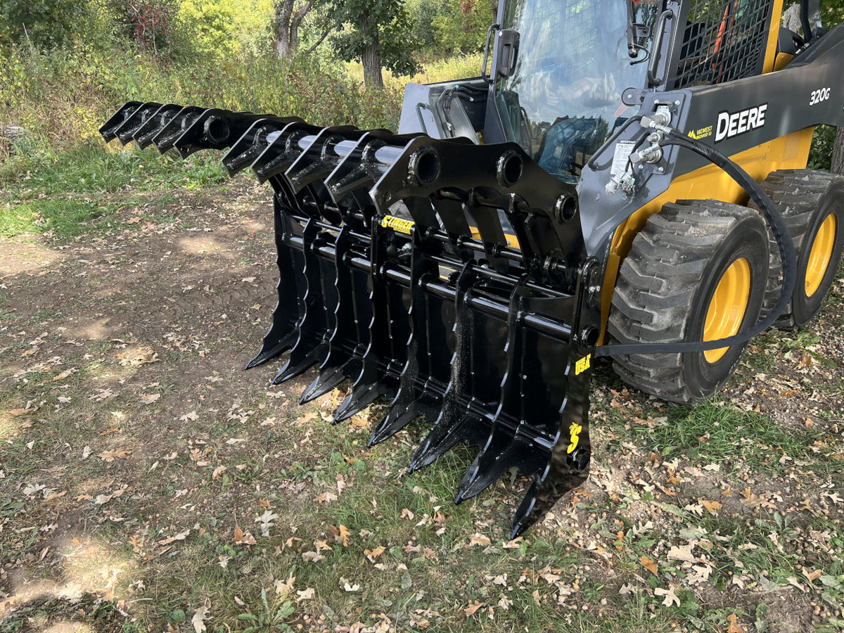 Stinger Attachments Utility Tractor CG Clam Grapple (CG) — Forestry Pro ...